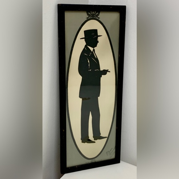 Art | Vintage Early 2th Century Antique Framed Baron Scotford Gentleman ...
